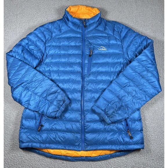 L.L. Bean | Jackets & Coats | Ll Bean Puffer Jackets Mens Xl Blue Down Puffer Ultralight 85 ...